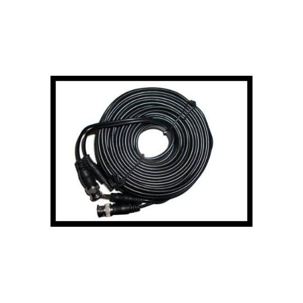Cable de Video y Energía SAXXON PX-CBL20M Negro