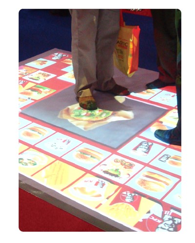 Piso Interactivo JC Vision JC-FLOOR Color blanco